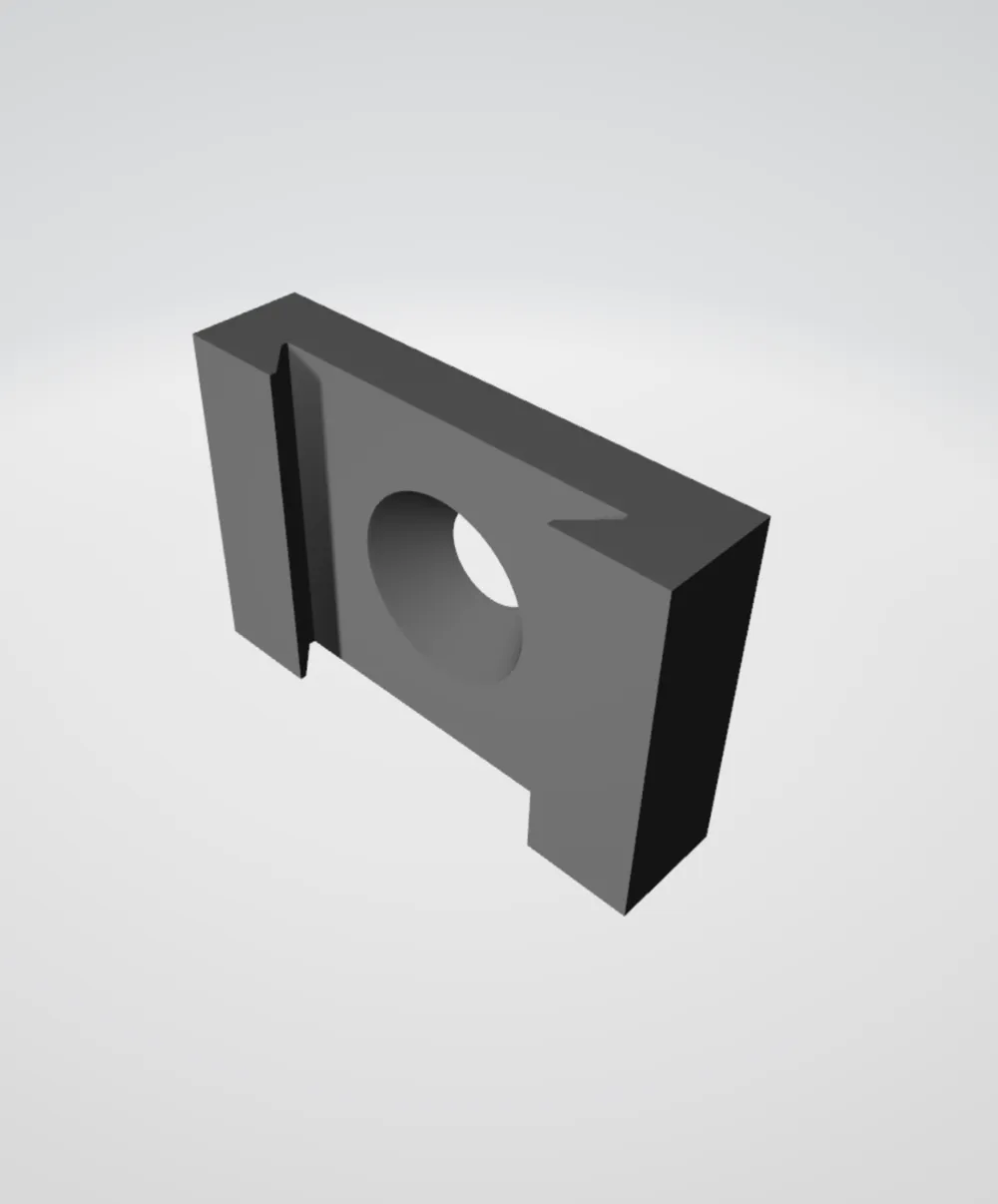 Simple LED strip holder for 10mm LED strip by Xeraj - MakerWorld
