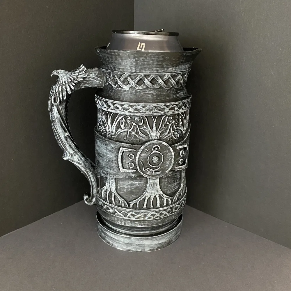 VALHALLA CAN-ARMOR: Jarra Vikinga Táctica de 500ml - Modelo de ...