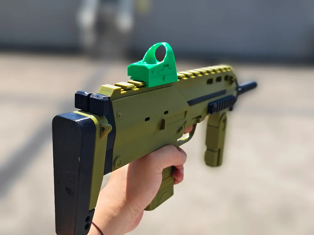 H&K mp7 Submachine Gun Toy德国mp7冲锋枪玩具模型 - 免费 3D 打印模型 - MakerWorld