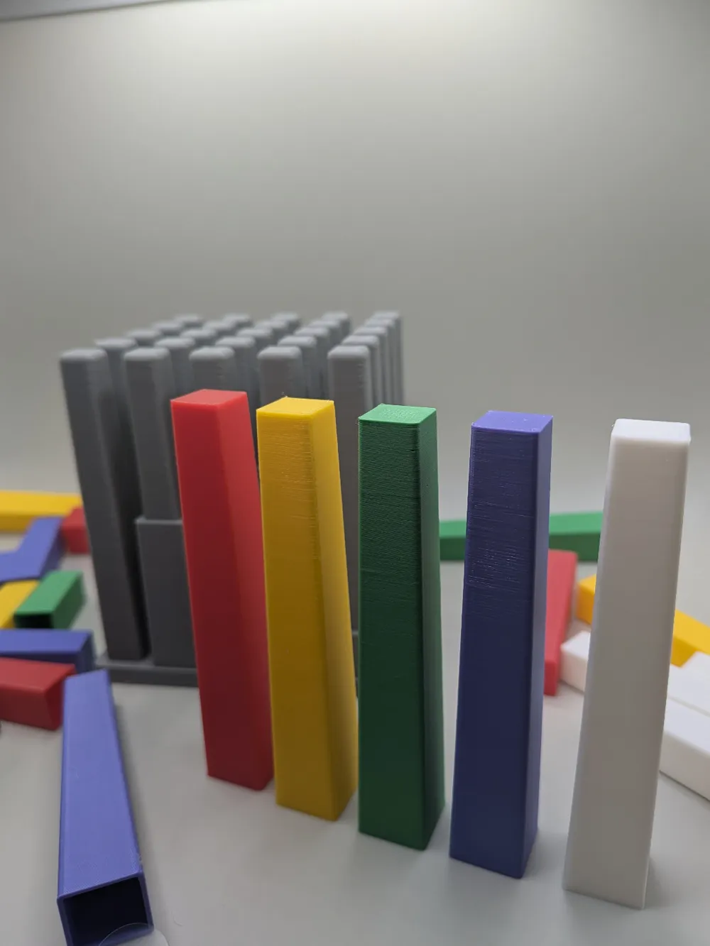 5x5 Color Tower Puzzle by frizzl3Dmama MakerWorld: Download Free 3D Models