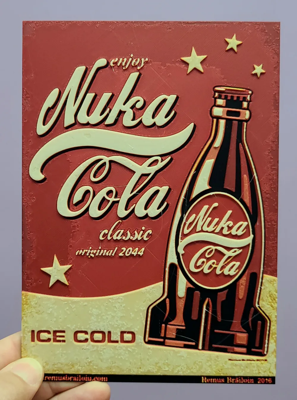 Nuka Cola Sign by Trendz 3D - MakerWorld