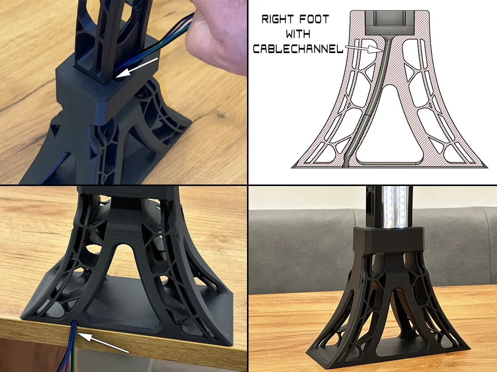 LightBridge - LED-Bridge Lamp - Free 3D Print Model - MakerWorld