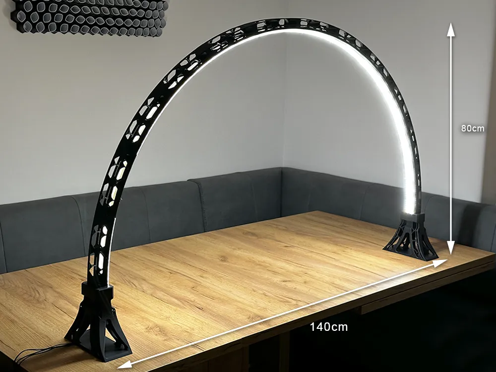 LightBridge - LED-Bridge Lamp - Free 3D Print Model - MakerWorld