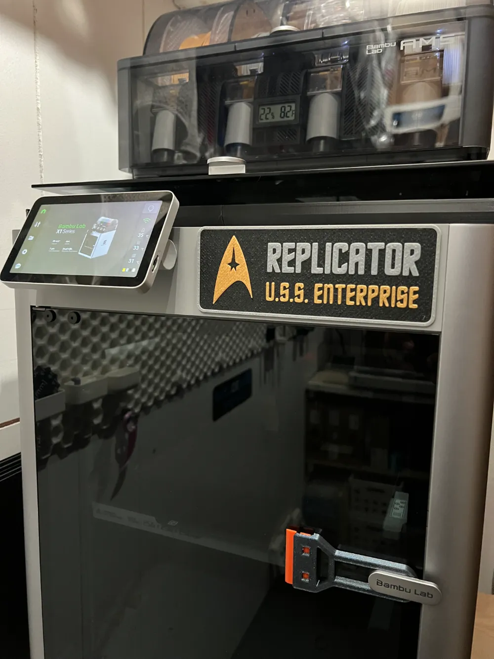 Star Trek Replicator | 3D Printer Label/Sign by BRE3DLOVE Designs ...
