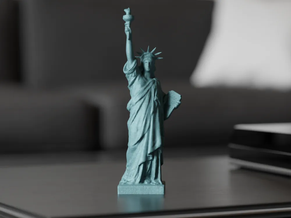 Statue of Liberty – 1:1000 - Free 3D Print Model - MakerWorld