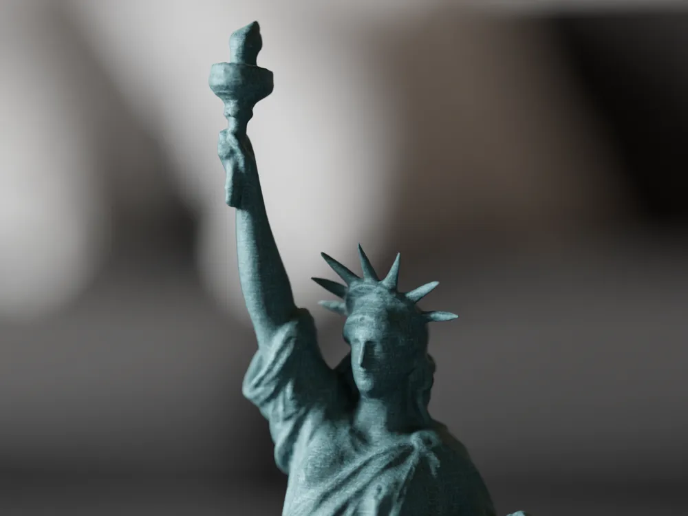 Statue of Liberty – 1:1000 - Free 3D Print Model - MakerWorld