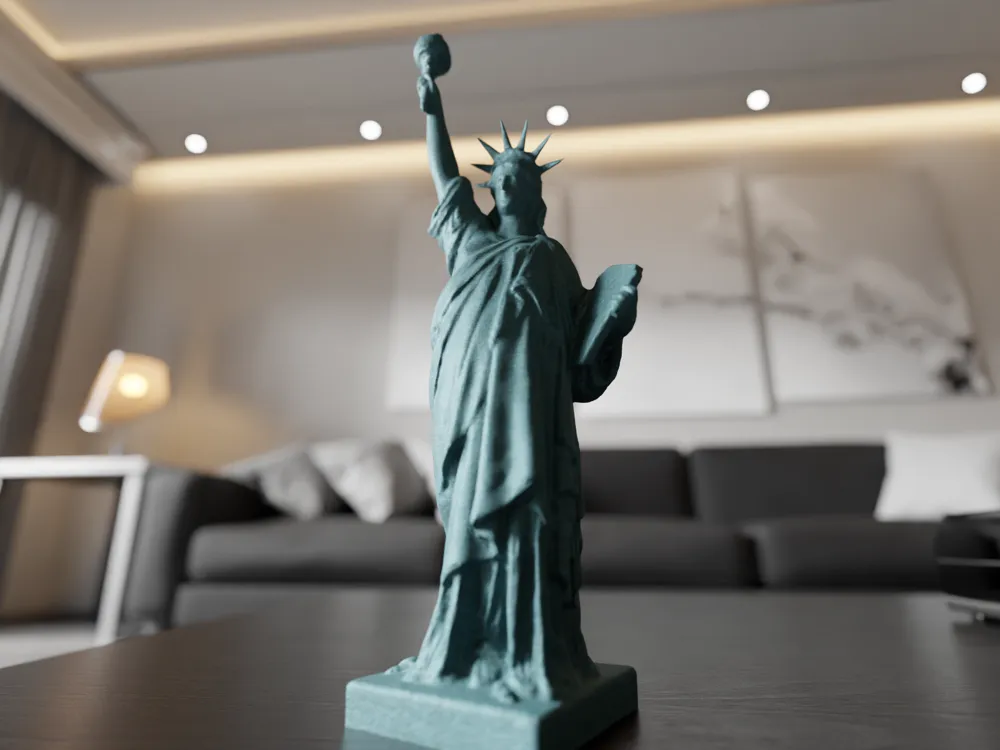 Statue of Liberty – 1:1000 - Free 3D Print Model - MakerWorld