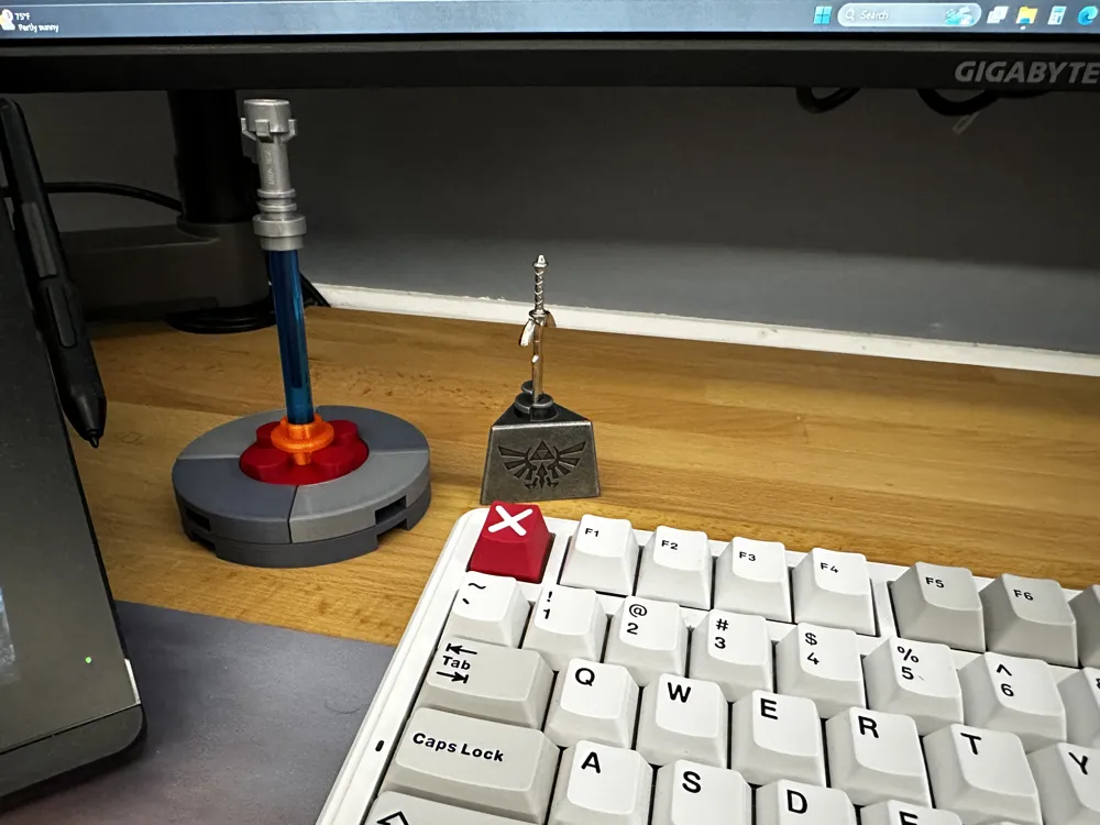 Brick Saber Pen Display Stand by Dawnchaser MakerWorld: Download Free ...