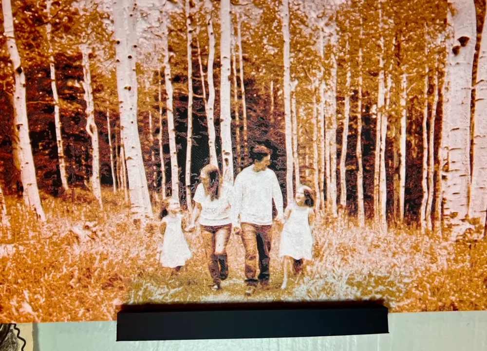 Shelf hueforge 2D art wall mount by jon - MakerWorld