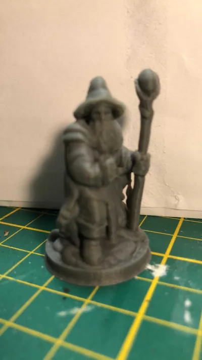 Supportless Time Wizard - DND / TTRPG Miniature - Free 3D Print Model ...