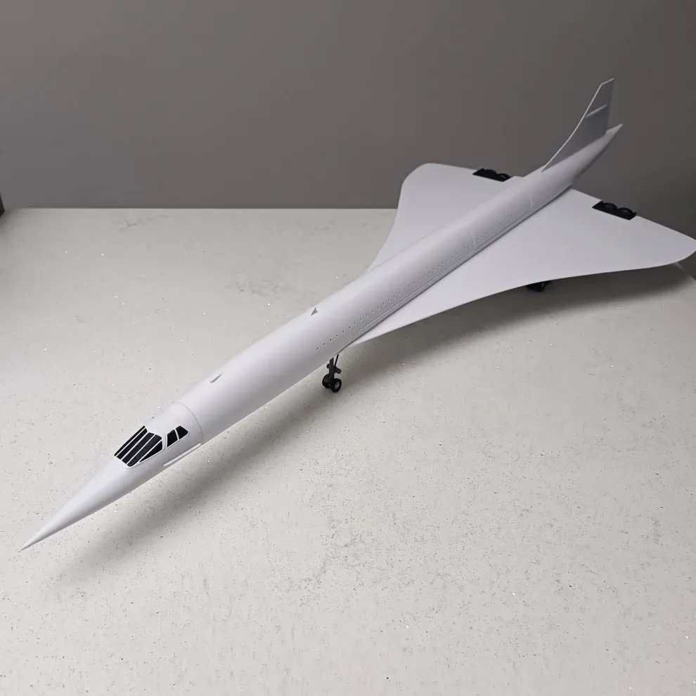 1/100 scale concorde model - Free 3D Print Model - MakerWorld