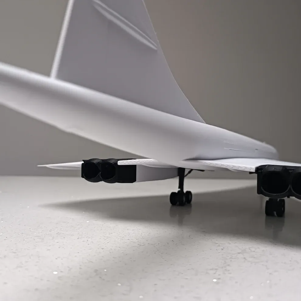 1/100 scale concorde model - Free 3D Print Model - MakerWorld