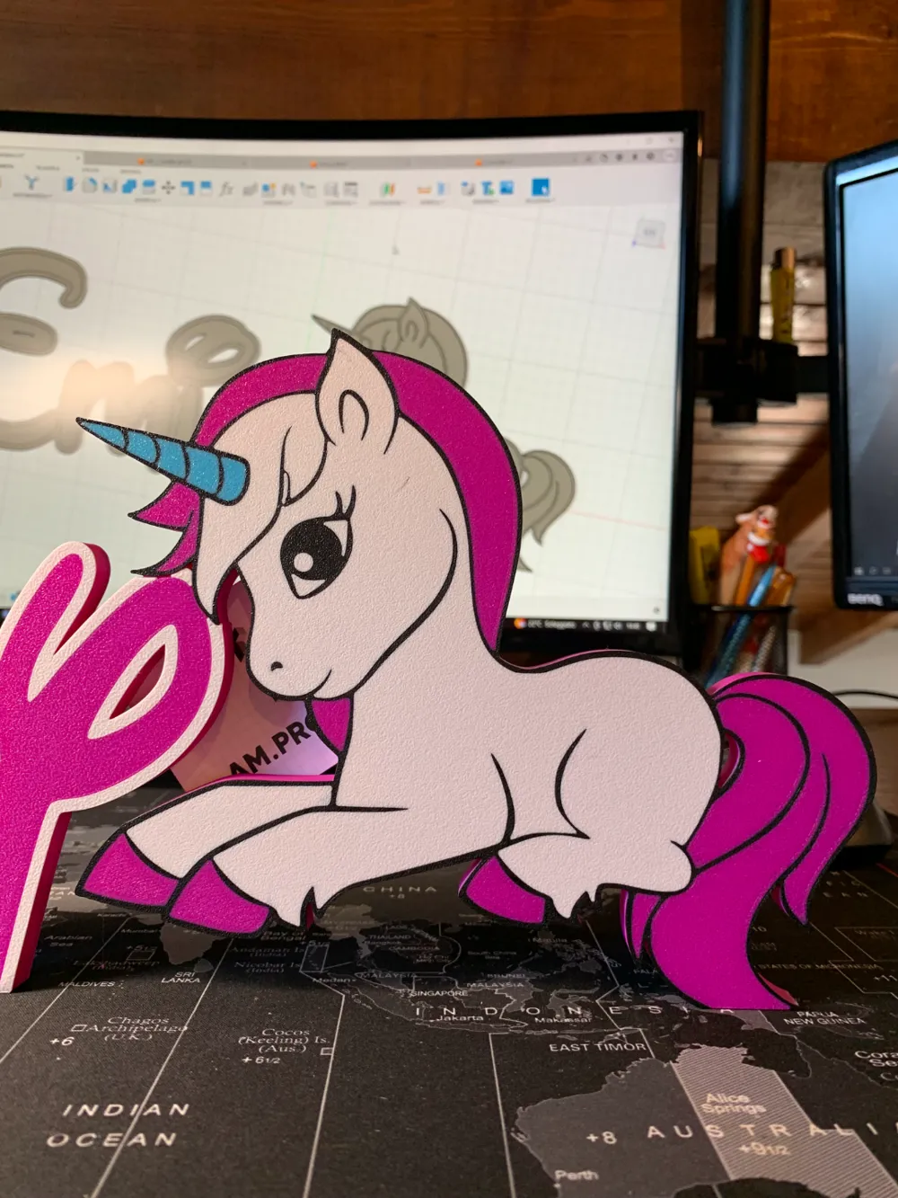 Unicorn & Emily - Free 3D Print Model - MakerWorld