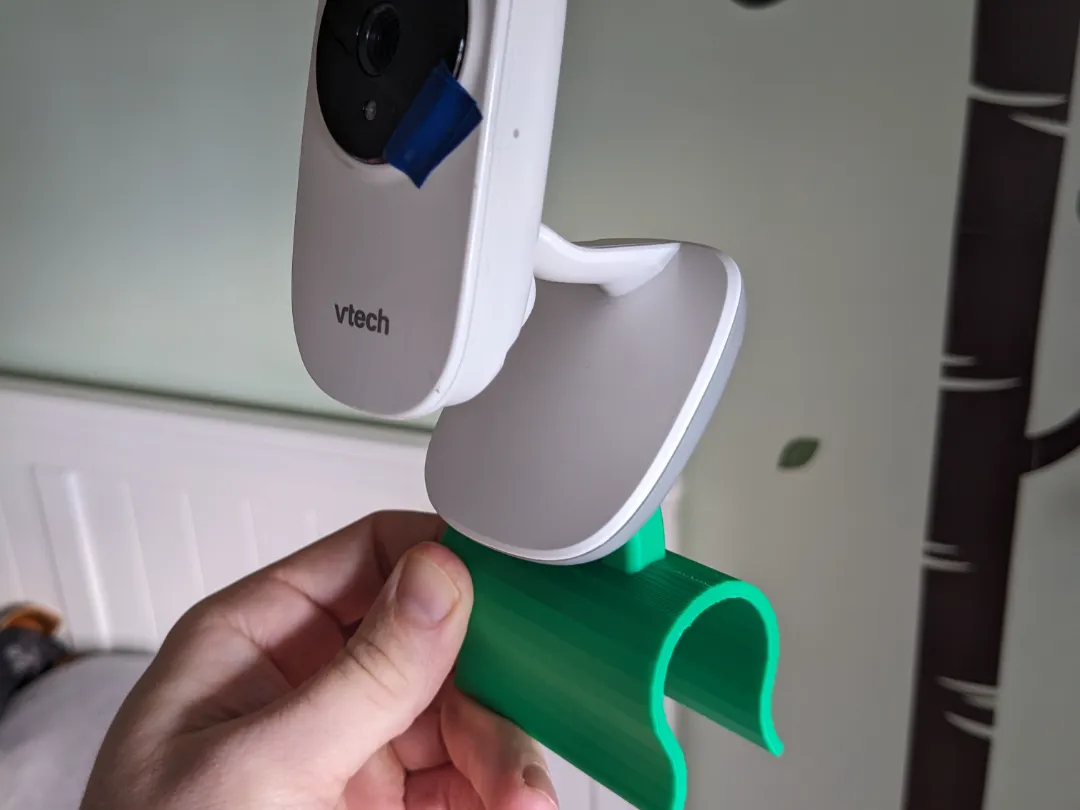 VTECH Camera Mount for Graco Pack and Play - Free 3D Print Model ...