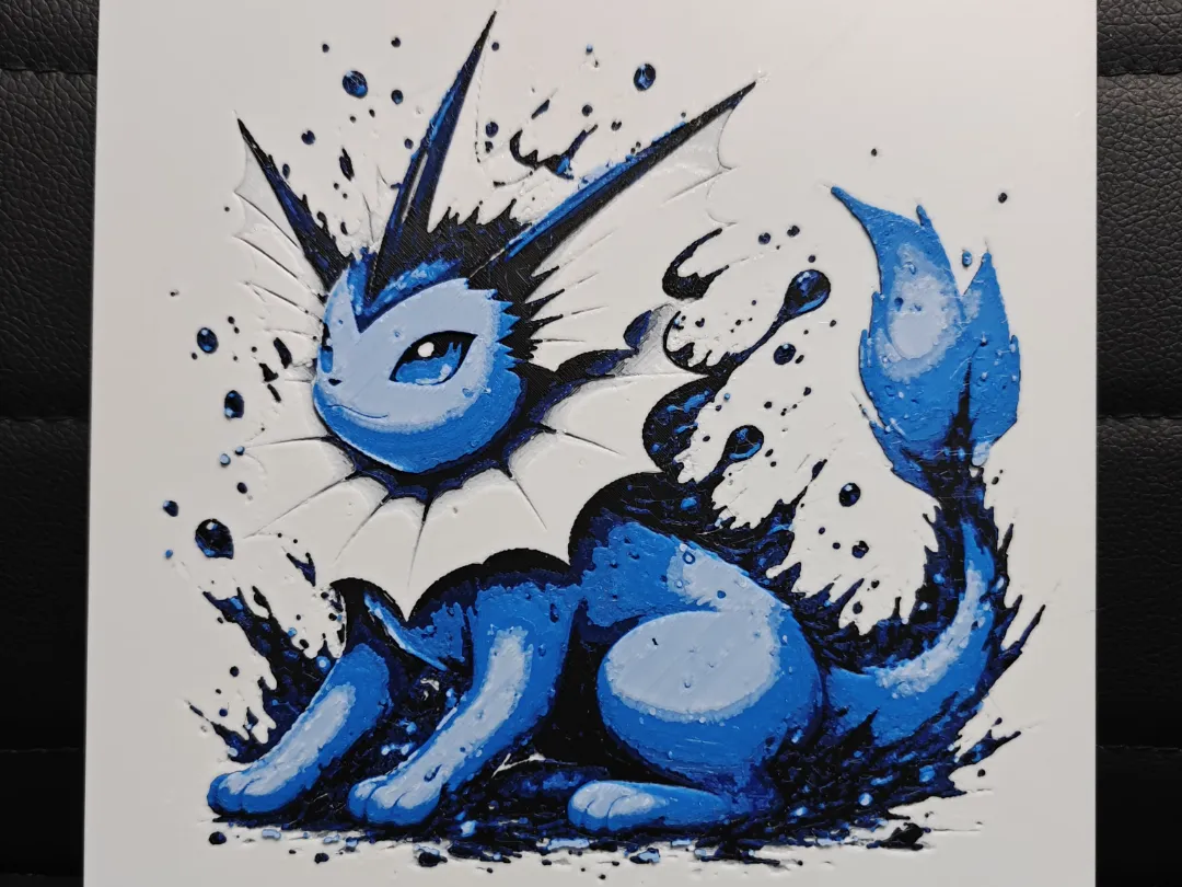 Vaporeon by TheHueforgeLady MakerWorld: Download Free 3D Models