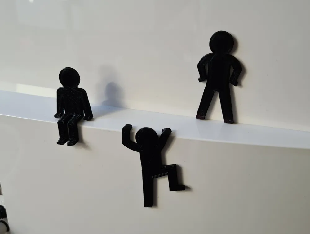 Little Desktop Men by qwiktune - MakerWorld