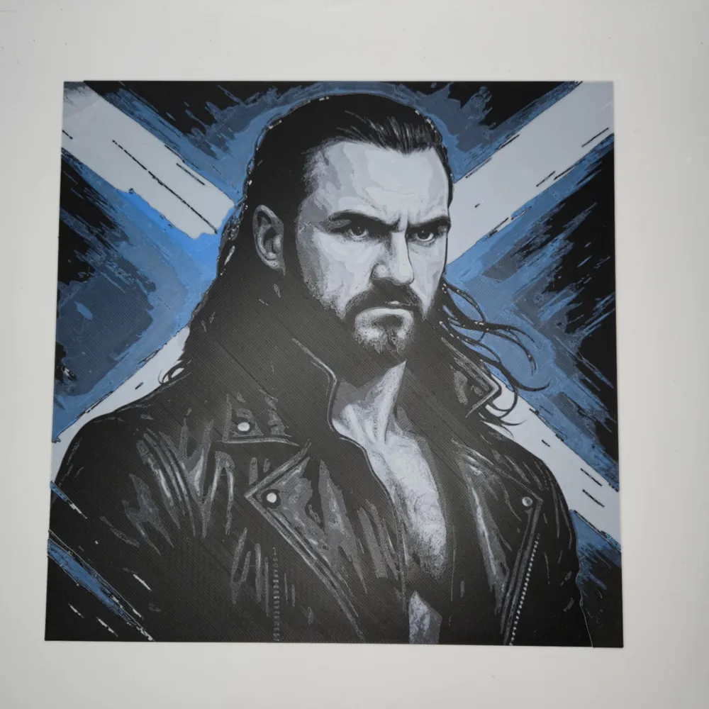 Drew McIntyre Hueforge - Modèle d'Impression 3D Gratuit - MakerWorld