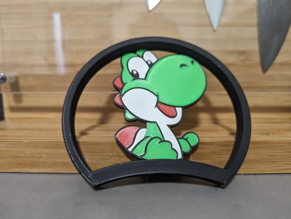 Yoshi Ear for 5 Magnet Modular Headband Remixed by jonoitz - MakerWorld