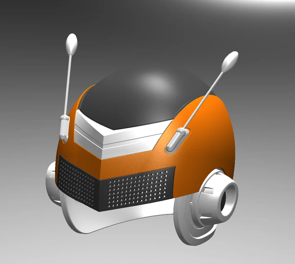 Saiyaman Gohan Helmet by javiles - MakerWorld