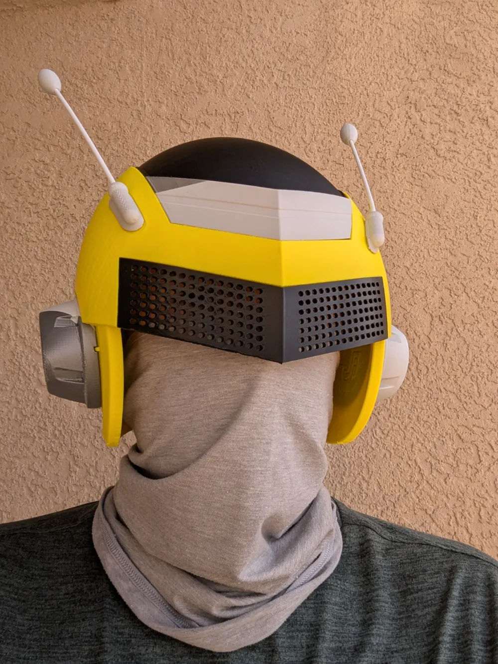 Saiyaman Gohan Helmet Inspired - Free 3D Print Model - MakerWorld