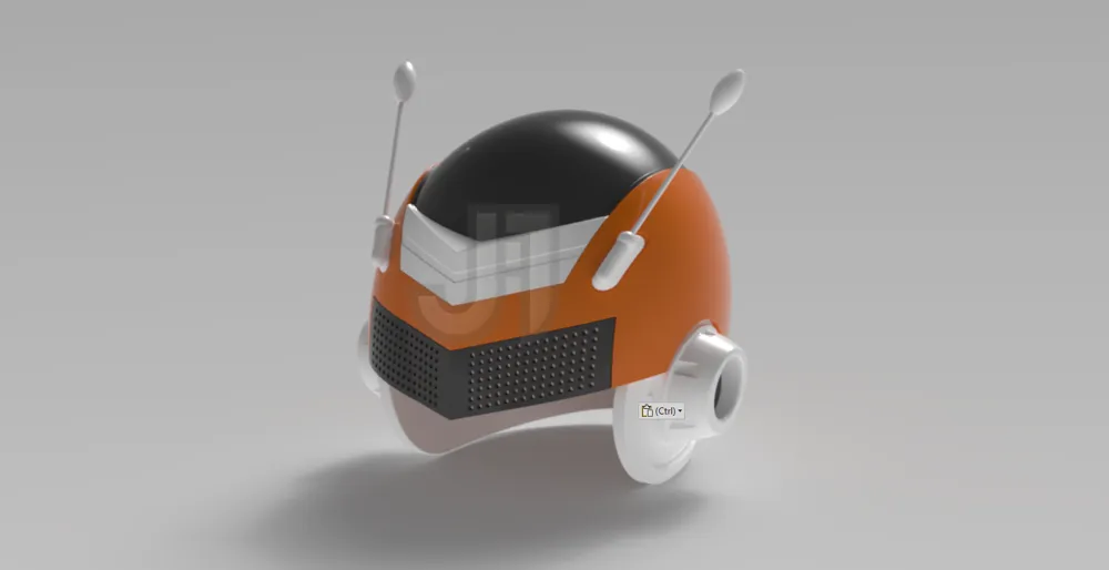 Saiyaman Gohan Helmet Inspired - Free 3D Print Model - MakerWorld