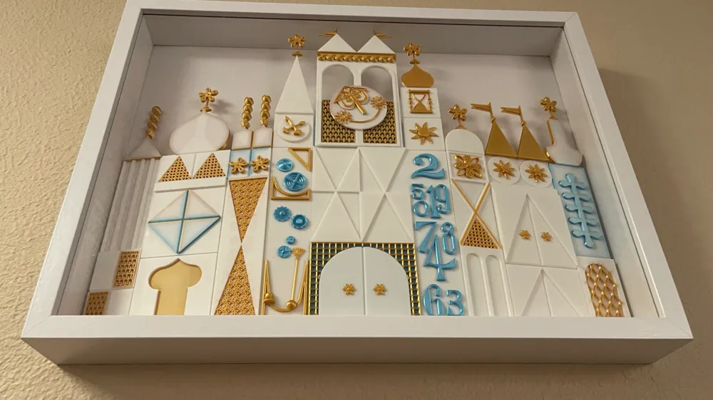 Brackets for Its a Small World Facade + Extensions Remixed by AeonJoey - MakerWorld