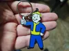 Fallout Vault Boy Keychain - 2 Sizes - Free 3D Print Model - MakerWorld