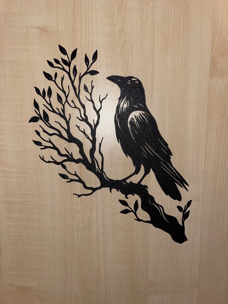 Raven wall decoration by gare-sb MakerWorld: Download Free 3D Models