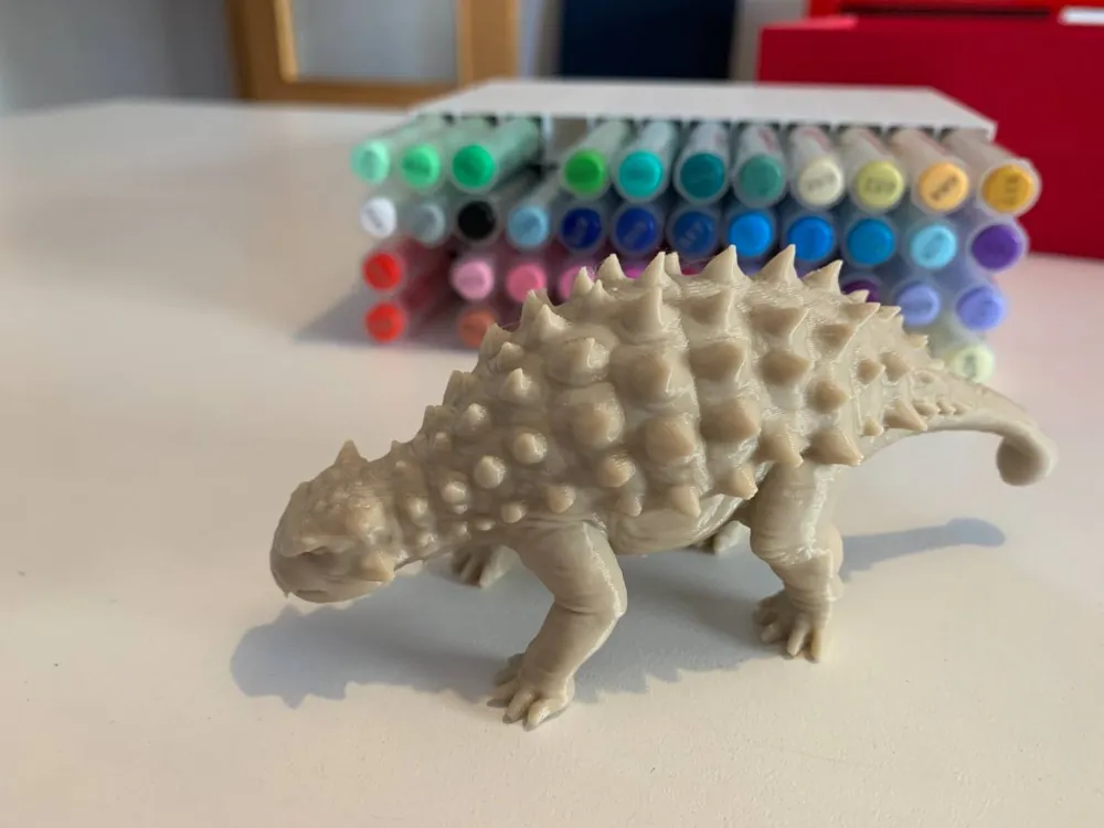 Ankylosaurus - Free 3D Print Model - MakerWorld