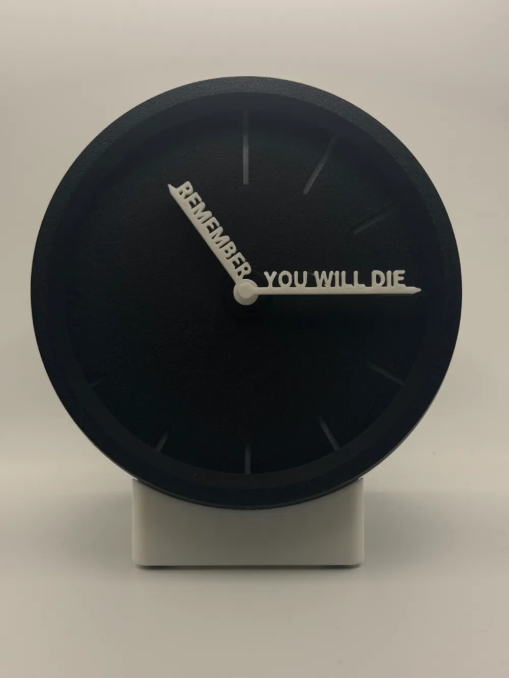 Remember you will die clock (Memento Mori) by Panache_ - MakerWorld