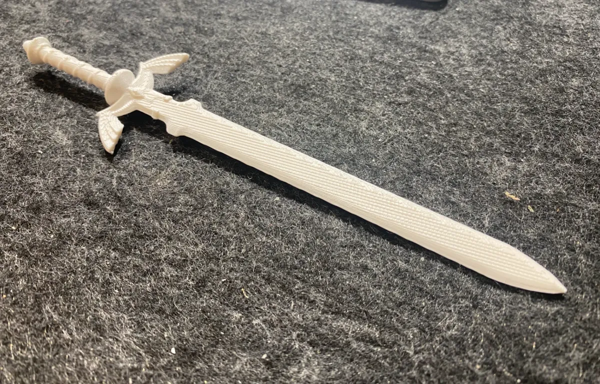 The Legend of Zelda Master Sword (18 cm model) - Free 3D Print Model ...