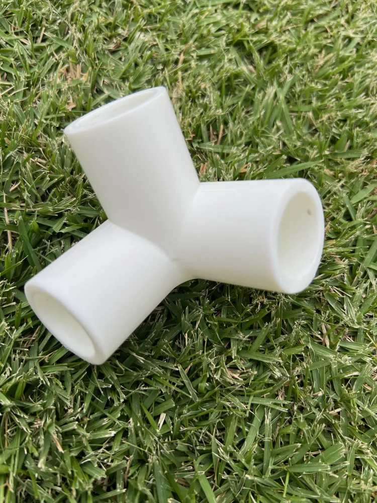 PVC Pipe Conectors for Building a PVC House. - Free 3D Print Model ...