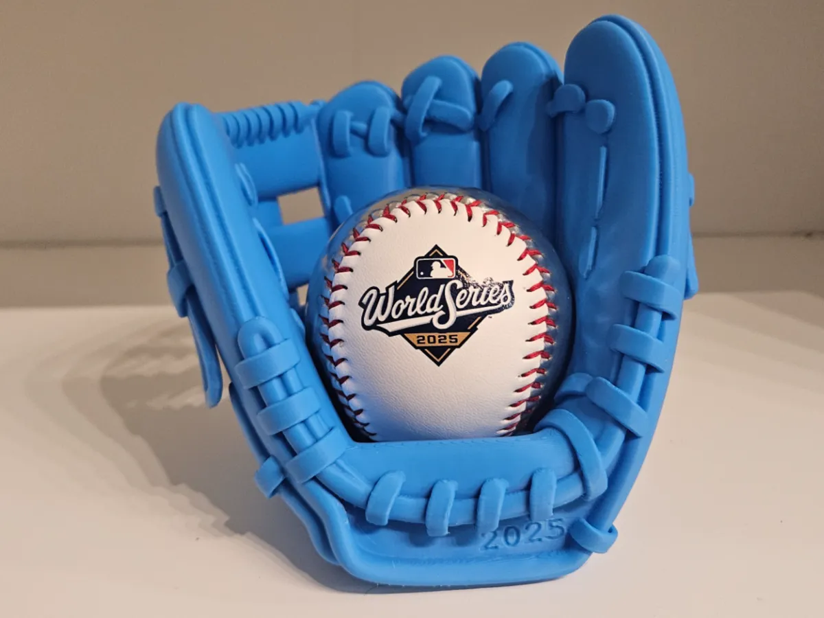 Baseball Glove Ball Display Stand - Free 3D Print Model - MakerWorld