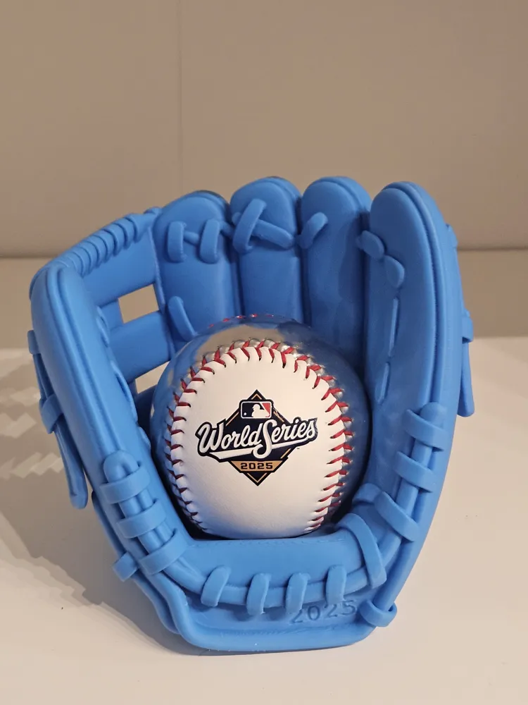 Baseball Glove Ball Display Stand - Free 3D Print Model - MakerWorld