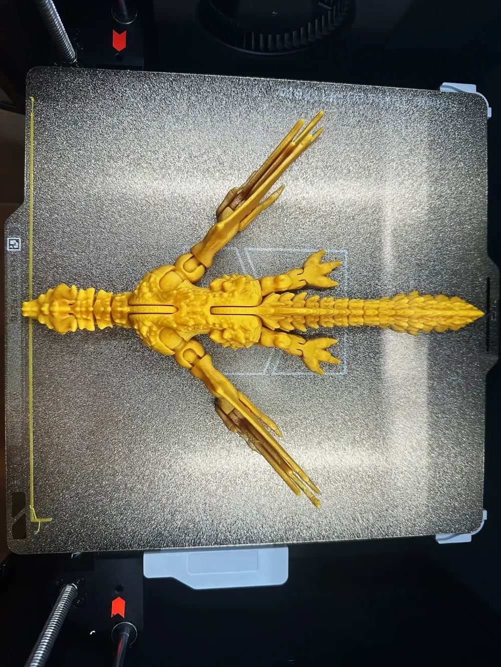 Hinged Large Dragon (No Support + 36 Articulated Joints) by 半裸奥特曼 - MakerWorld