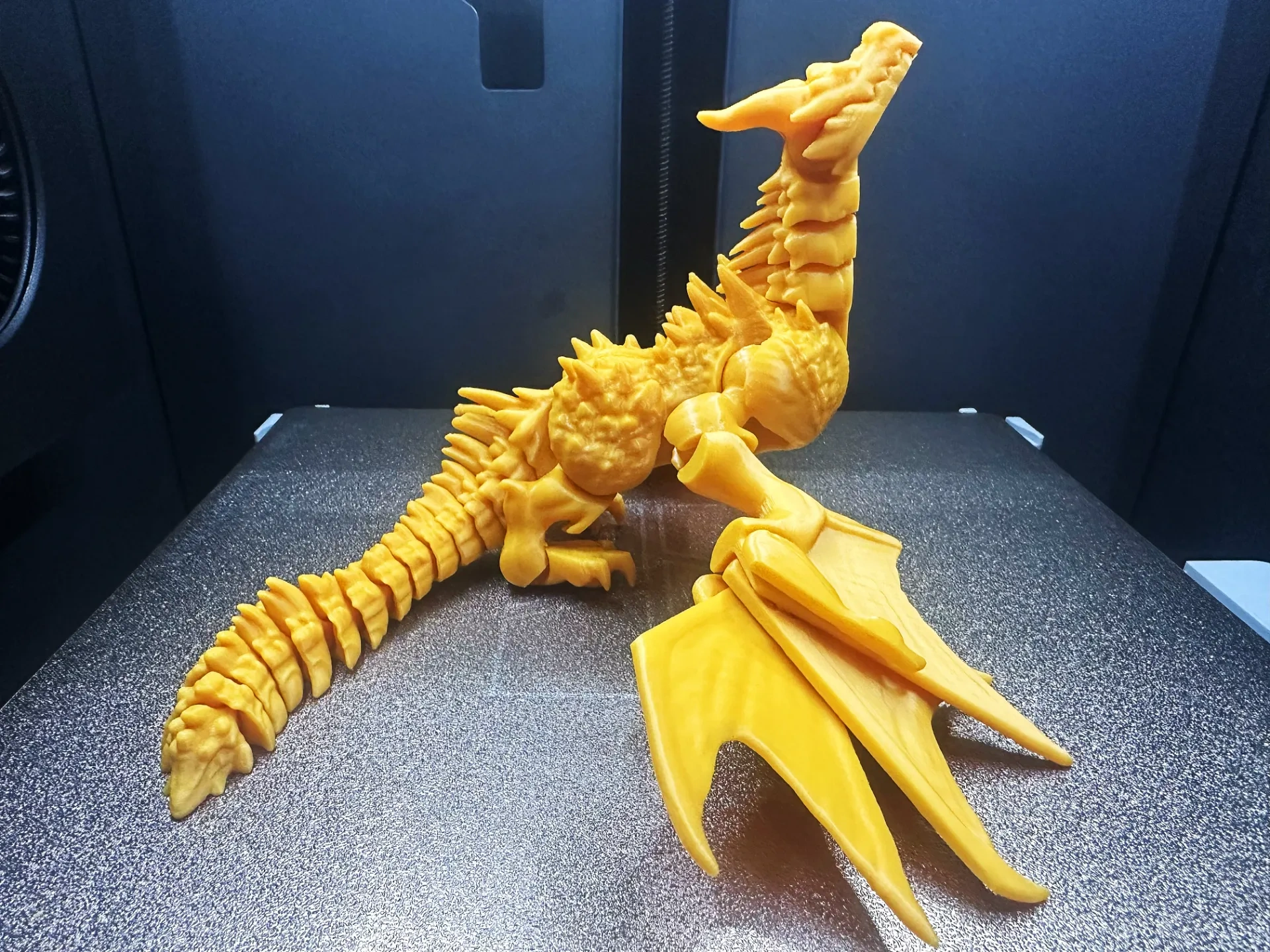 Hinged Large Dragon (No Support + 36 Articulated Joints) by 半裸奥特曼 - MakerWorld