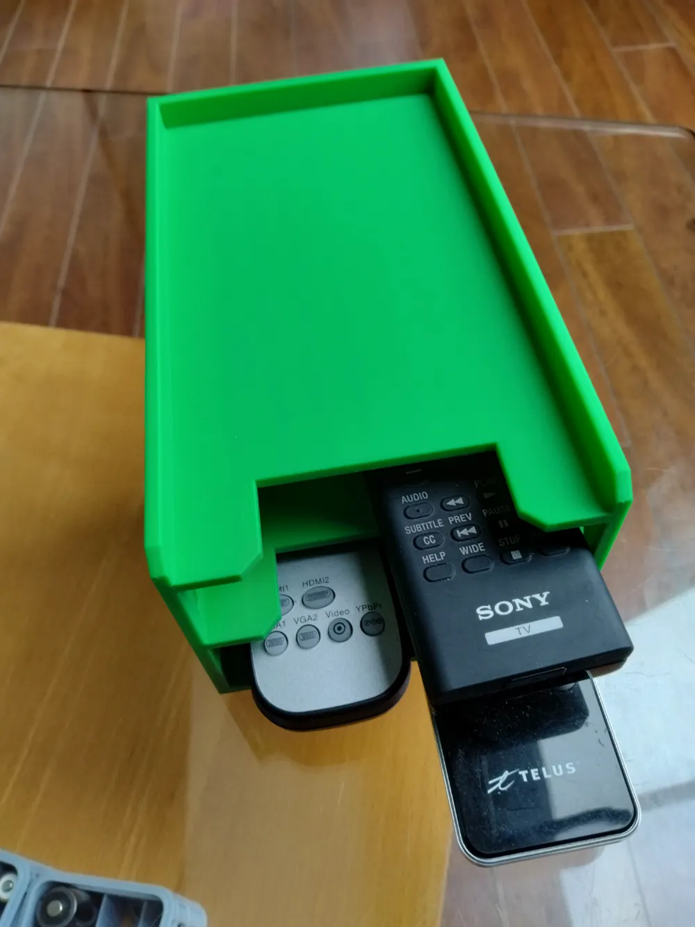 Remote holder tray by Booyashaka - MakerWorld