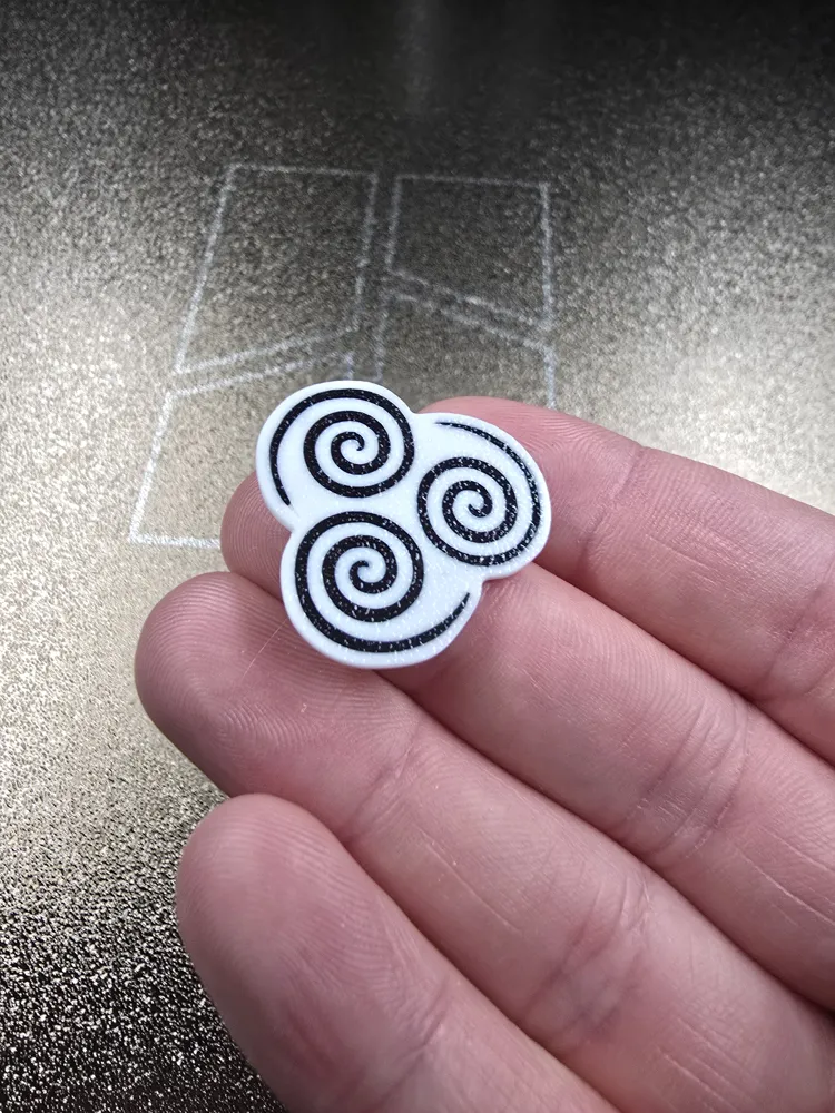 Airbending Token for Magic the Gathering - Free 3D Print Model - MakerWorld