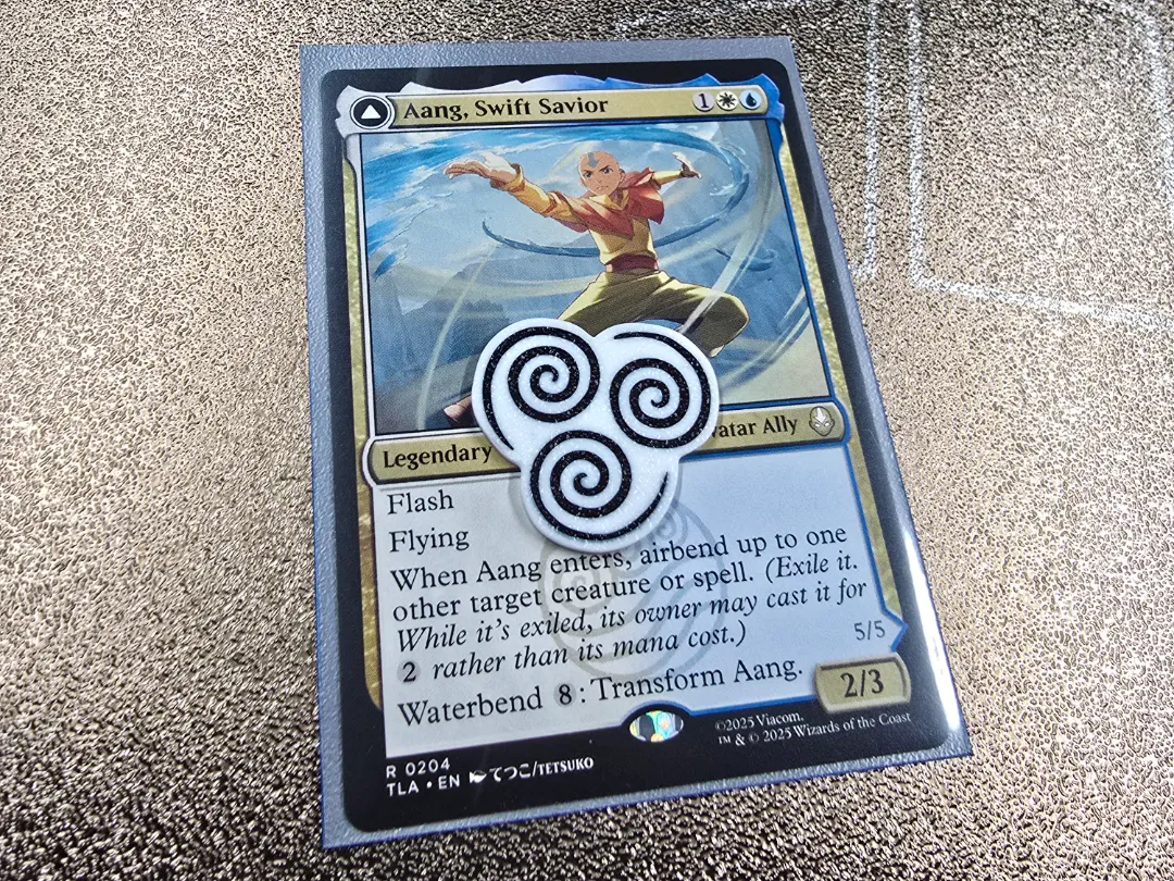 Airbending Token for Magic the Gathering - Free 3D Print Model - MakerWorld