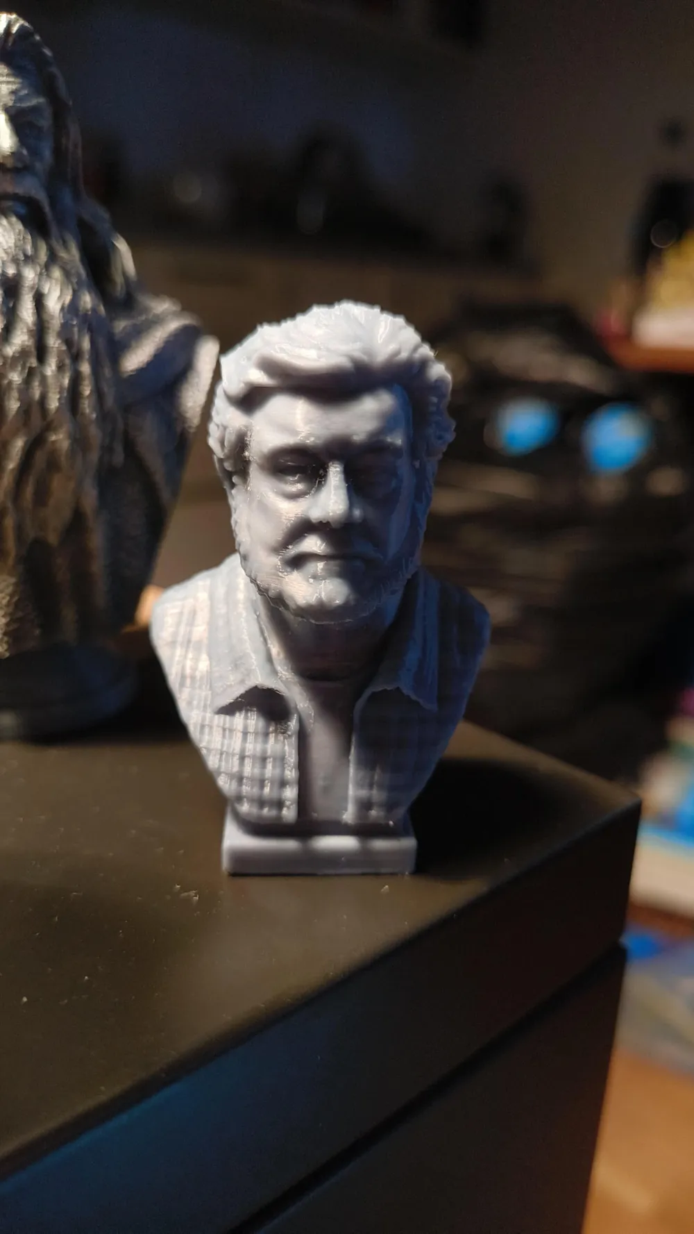 George Lucas Bust - Free 3D Print Model - MakerWorld
