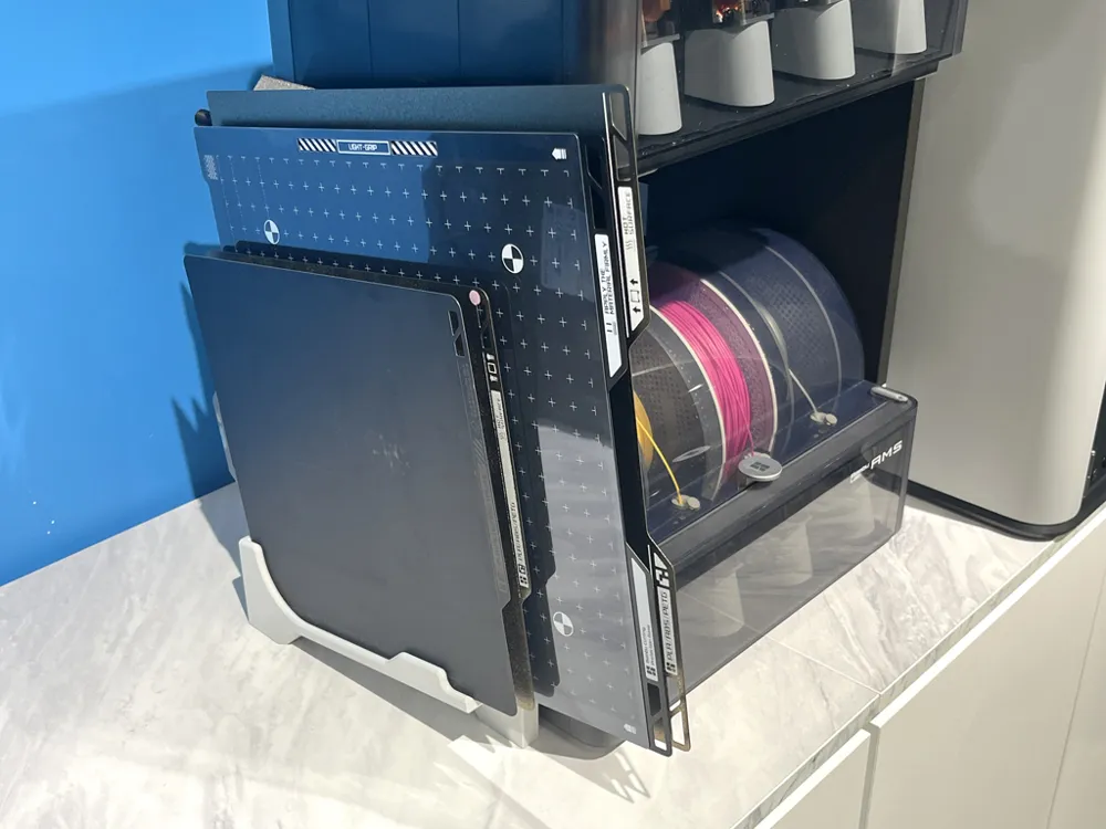 Build Plate Holder for AMS Stacking Stand V3 by 3DMON maker MakerWorld ...