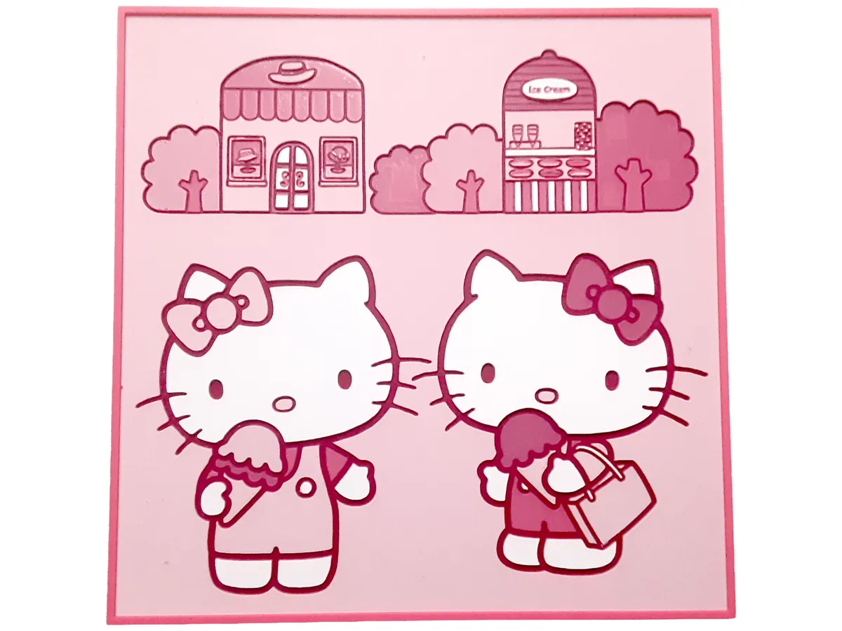 Hello Kitty and Mimmy Hueforge Sisters Pink Decor - Free 3D Print Model ...