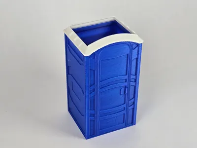 Porta Potty Pen Holder by 3D Senju - MakerWorld