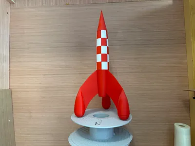 3d printed rocket - MakerWorld
