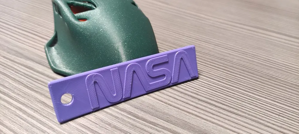 NASA Keychain by ID.Lab - MakerWorld