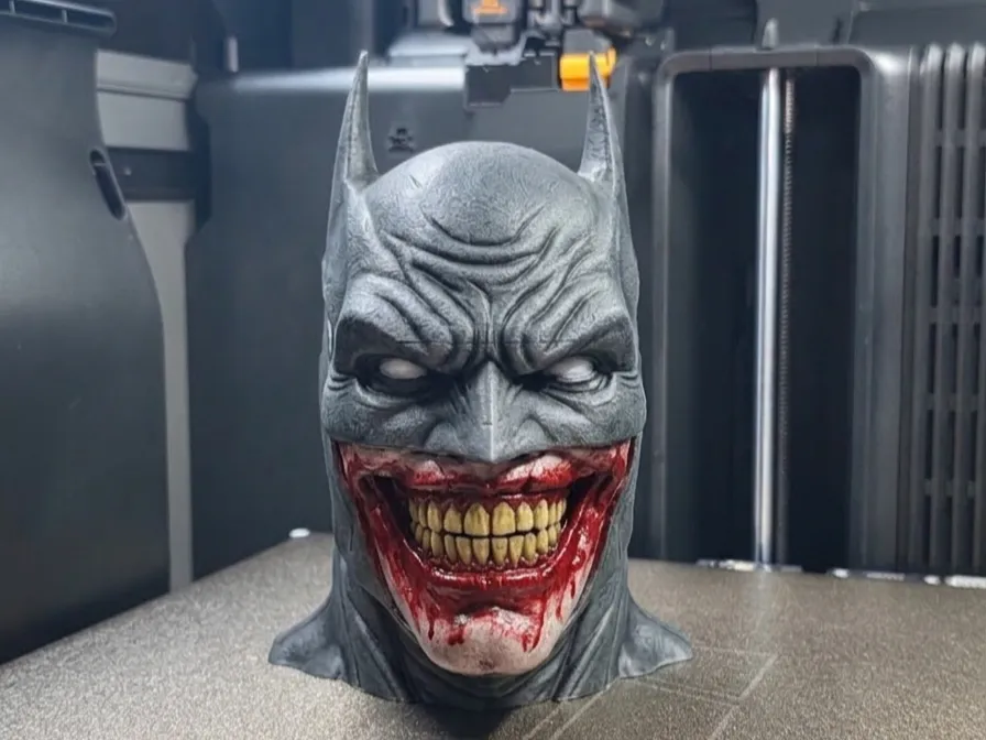 the Joke is on you "joker vs batman" bust - Free 3D Print Model ...