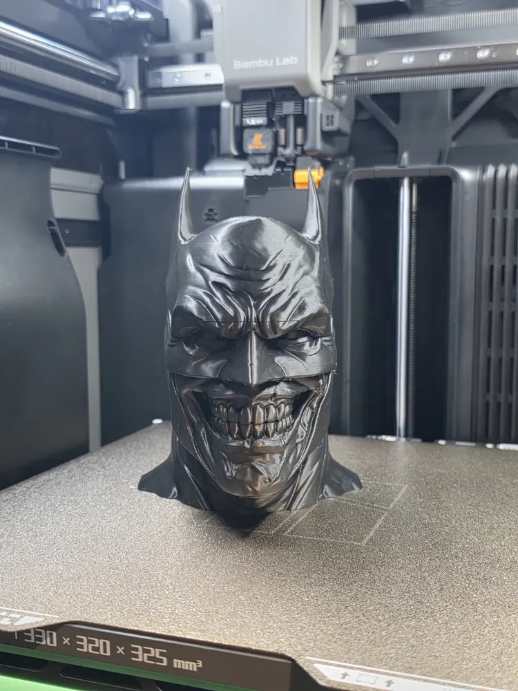 the Joke is on you "joker vs batman" bust - Free 3D Print Model ...