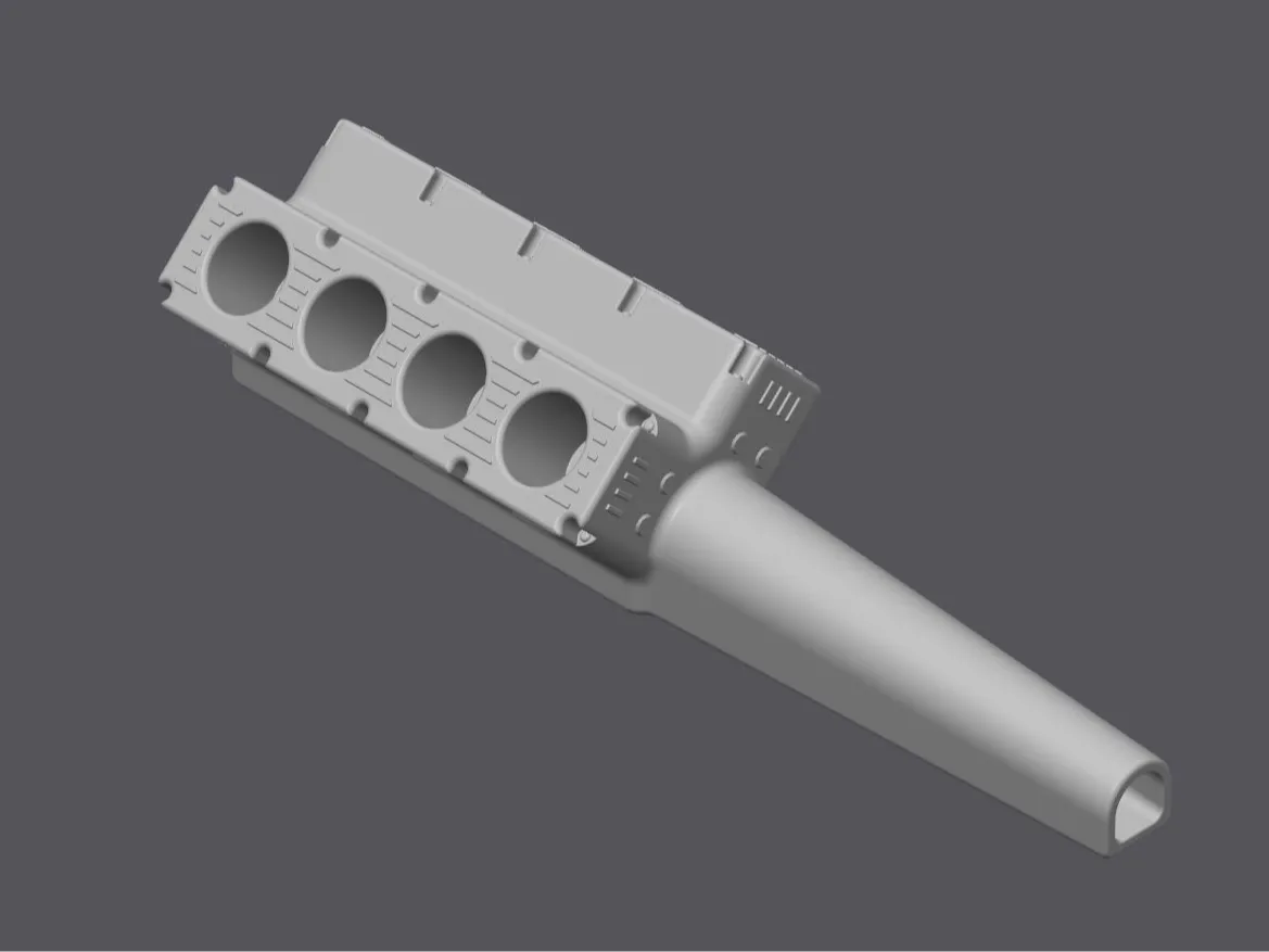 The V8 "Big Block" Cigarette Holder - Free 3D Print Model - MakerWorld