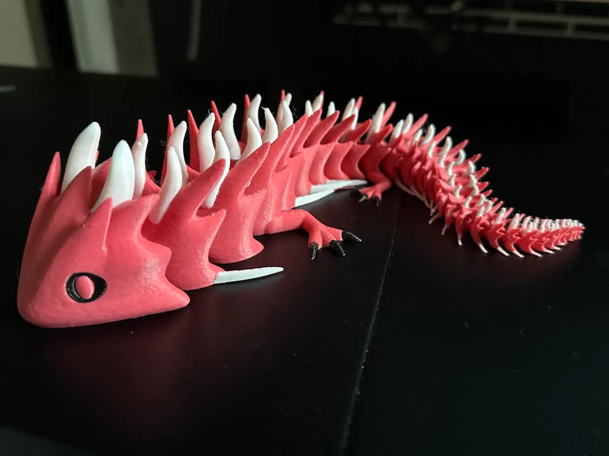 Deadpool dragon by FlappyWings MakerWorld: Download Free 3D Models