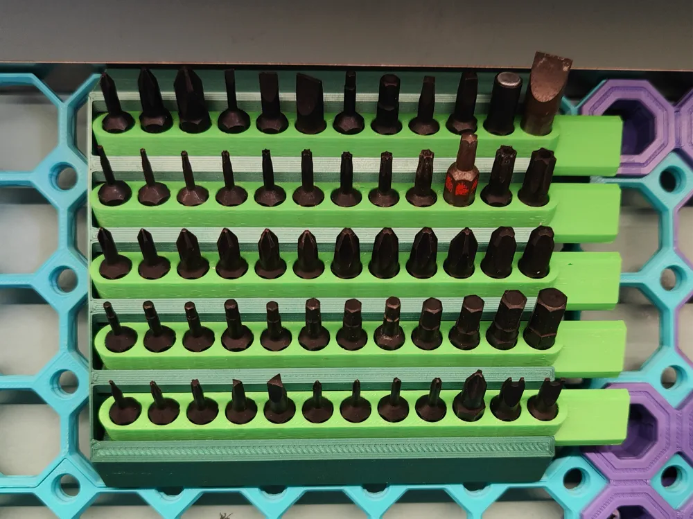 Removeable Bit storage (12 bits) for Multiboard Remixed by Sir stirrr MakerWorld: Download Free ...